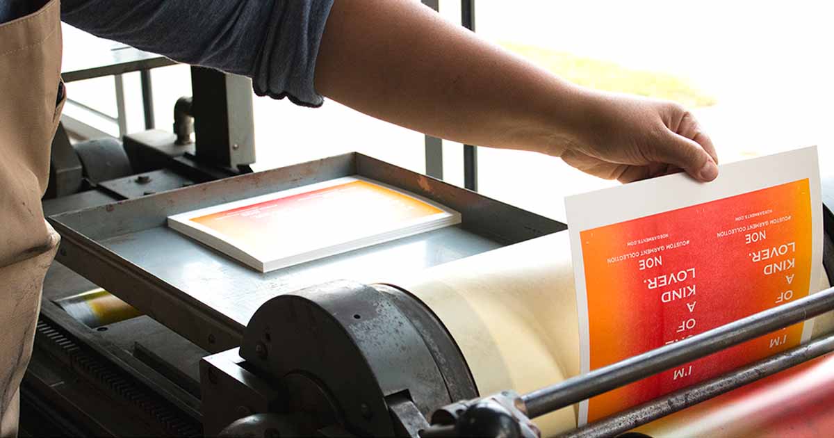 How We Print | Rise and Shine